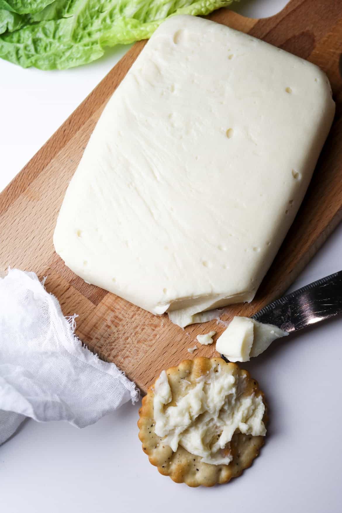 Vegan Stracchino Cheese • a Veg Taste from A to Z