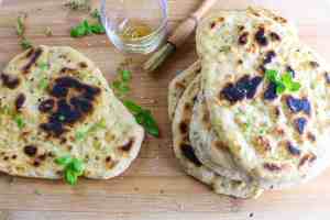 Homemade Plain Naans | Easy Vegan Naan Recipe • a Veg Taste from A to Z