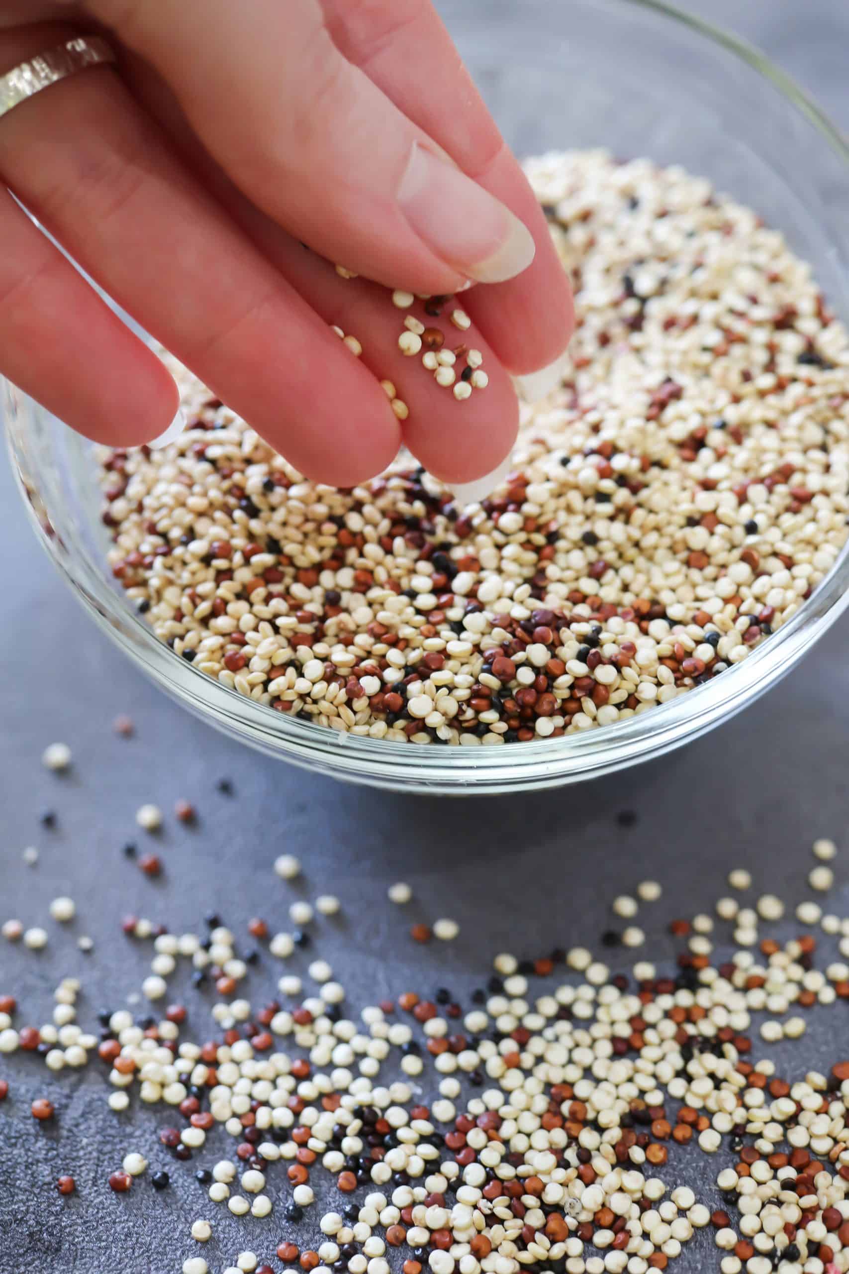 Rich and Refreshing Quinoa Salad • a Veg Taste from A to Z
