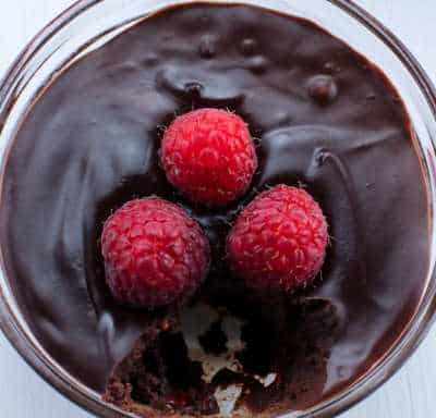 Indulgent Vegan Chocolate and Raspberry Mousse • a Veg Taste from A to Z