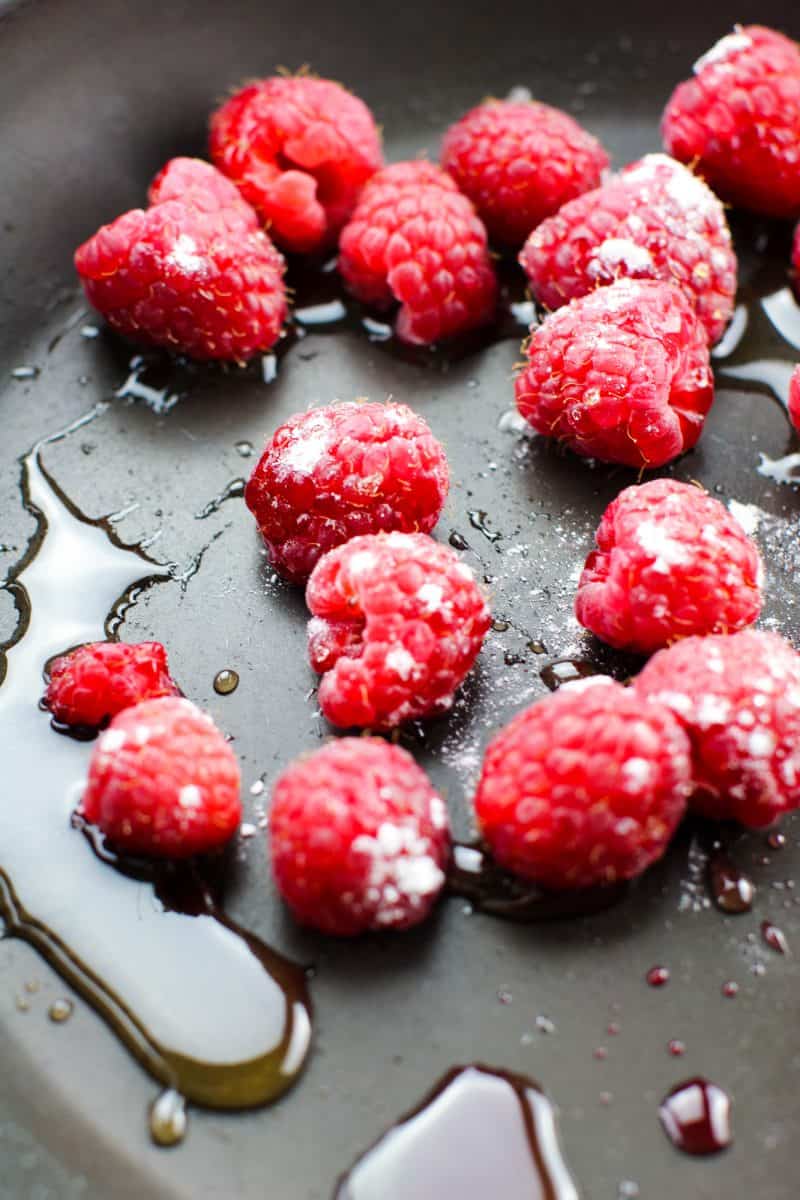 Indulgent Vegan Chocolate and Raspberry Mousse • a Veg Taste from A to Z