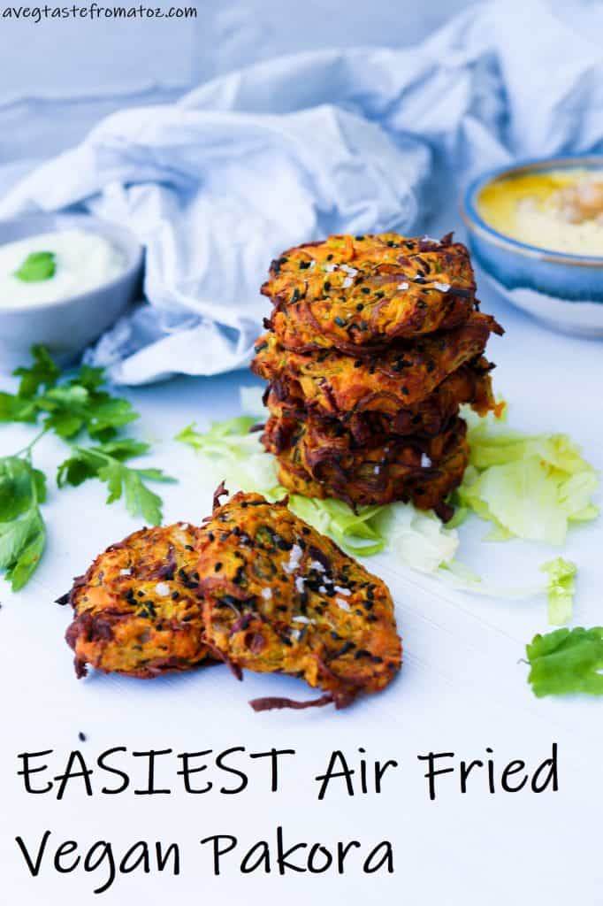 Air Fried Vegan Pakora