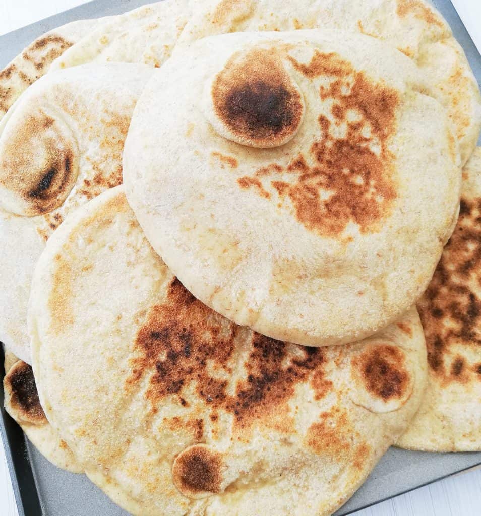 Easy Homemade Pitta Bread • a Veg Taste from A to Z