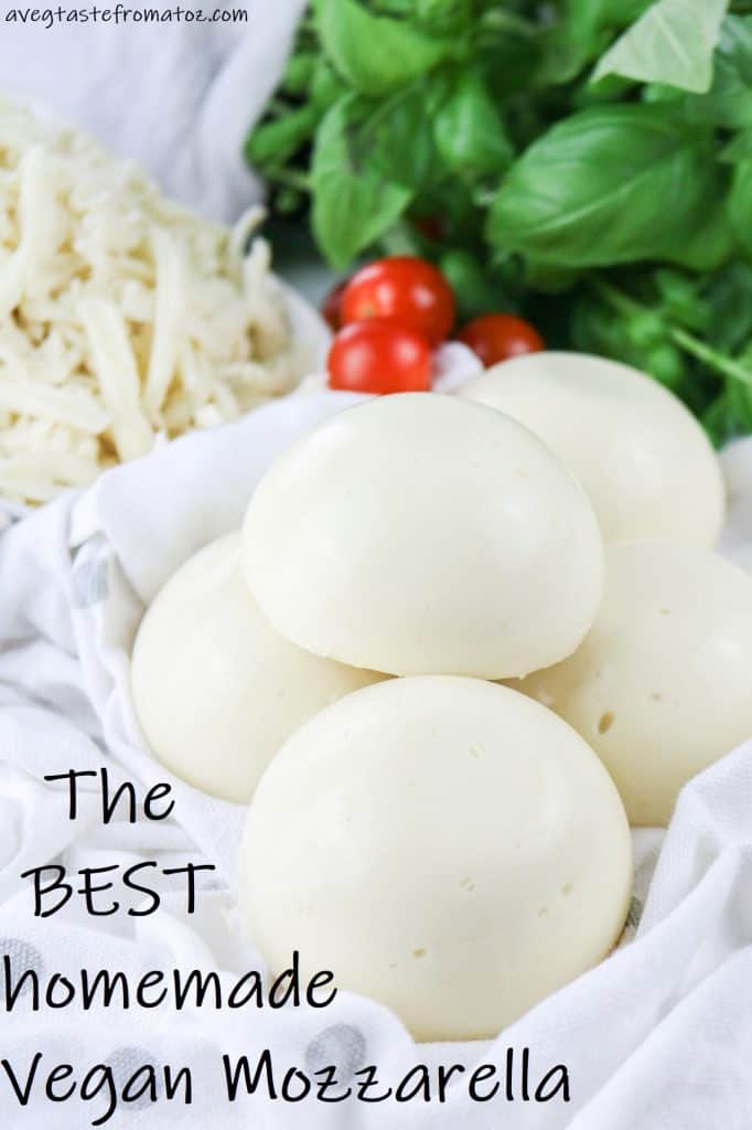 Mozzarella Vegana Filante • a Veg Taste from A to Z