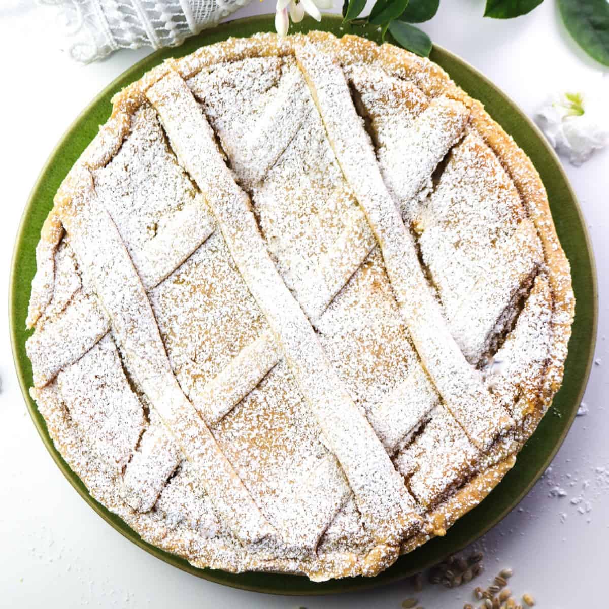 Neapolitan Vegan Pastiera • a Veg Taste from A to Z