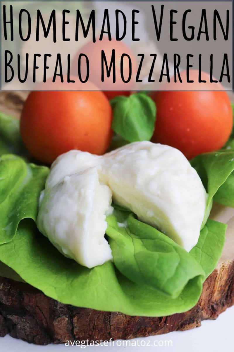 Vegan Buffalo Mozzarella • a Veg Taste from A to Z