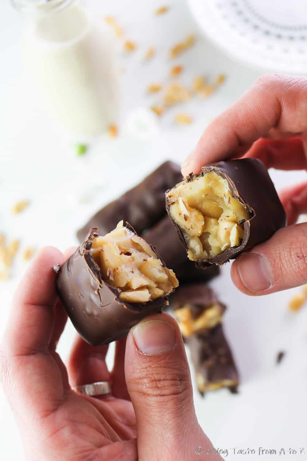 Vegan Snickers Bars