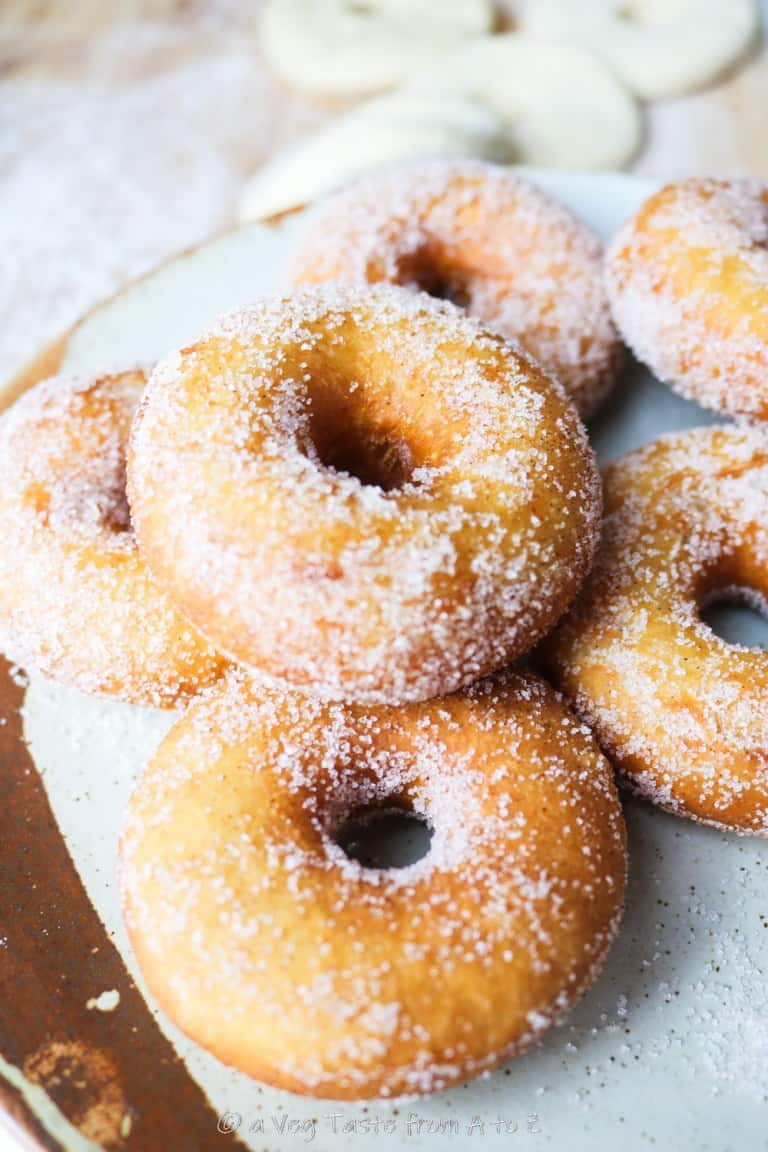 Easy Vegan Doughnuts • a Veg Taste from A to Z