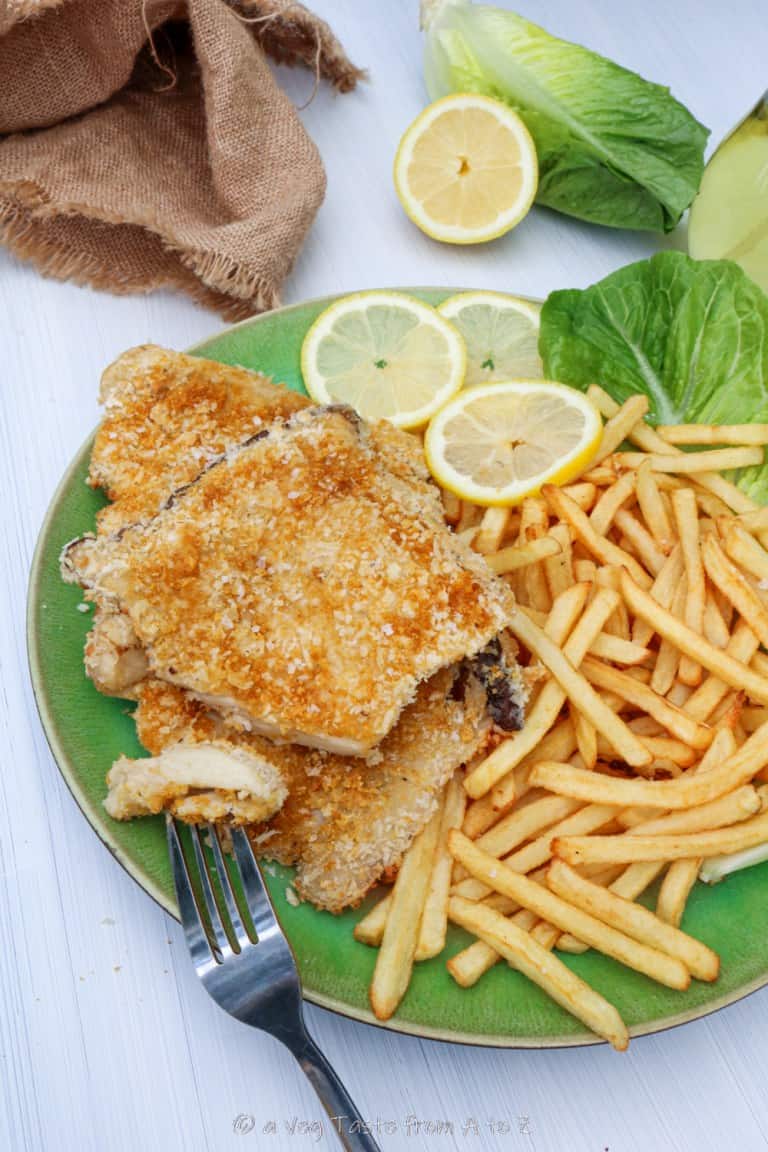 Mushroom Cutlets (King Oyster) • a Veg Taste from A to Z