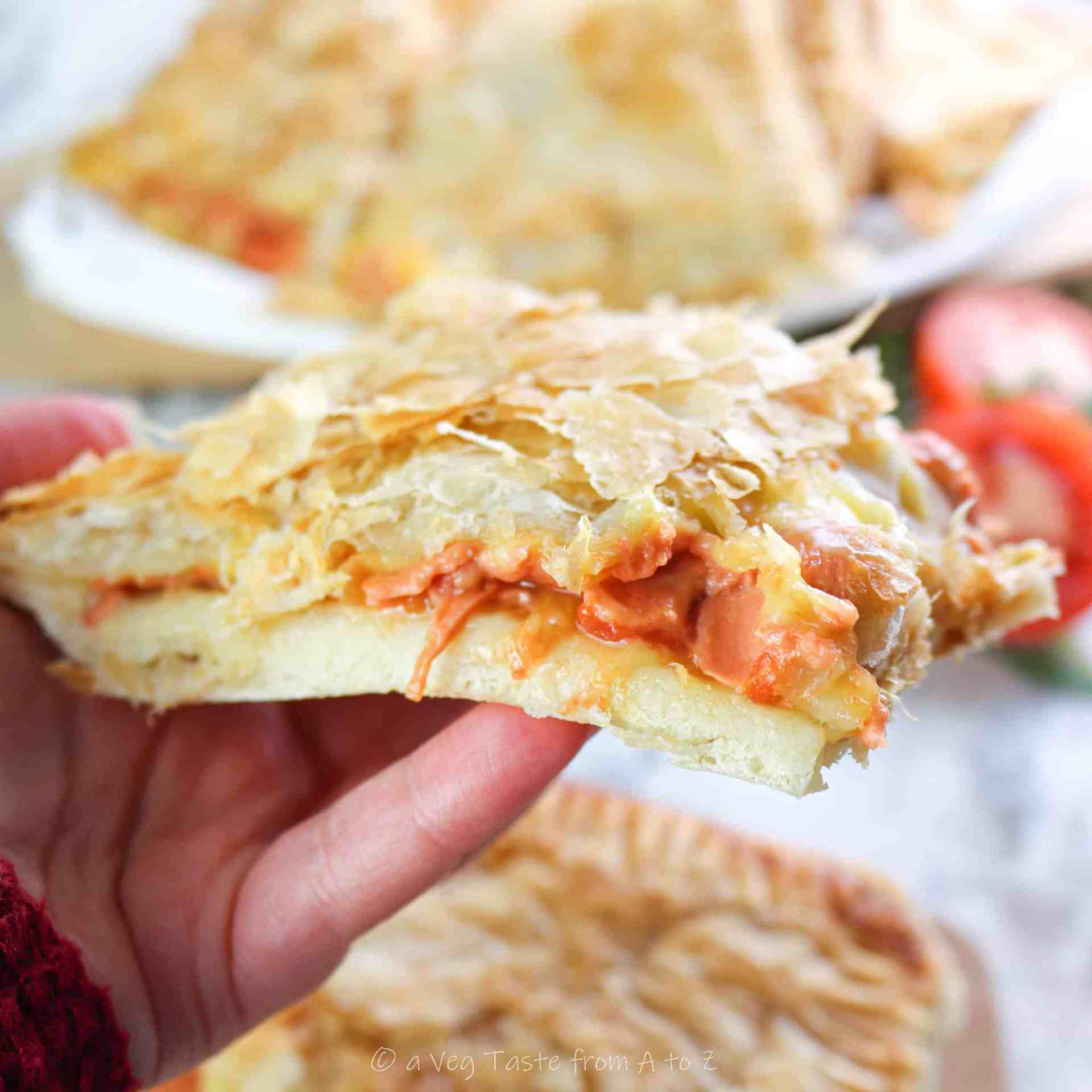 Vegan Parigina Pizza • a Veg Taste from A to Z