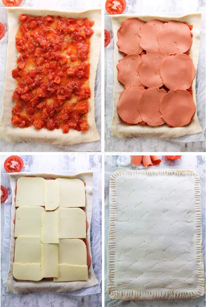 Vegan Parigina Pizza • a Veg Taste from A to Z