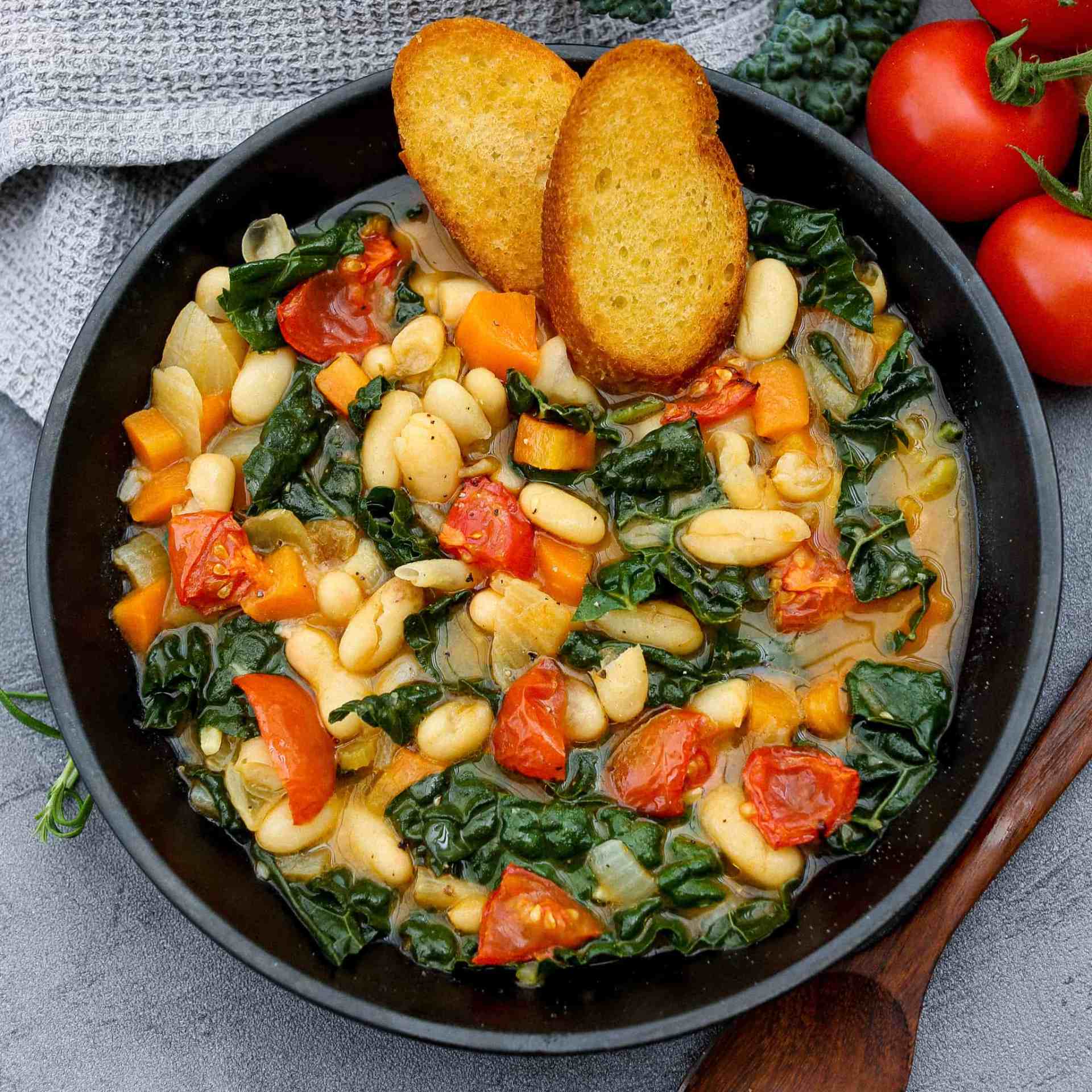 Ribollita Toscana nell'Instant Pot • a Veg Taste from A to Z