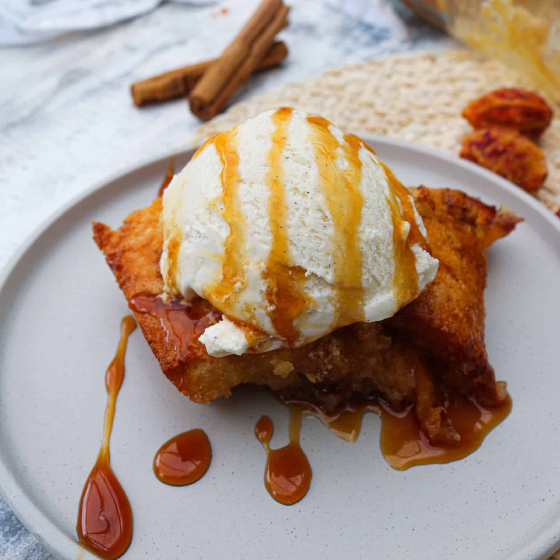 Easy Nectarine Cobbler • a Veg Taste from A to Z