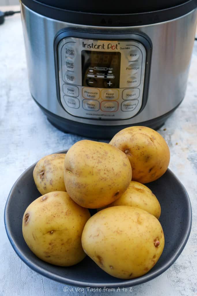 Come Cucinare le Patate nell'Instant Pot • a Veg Taste from A to Z