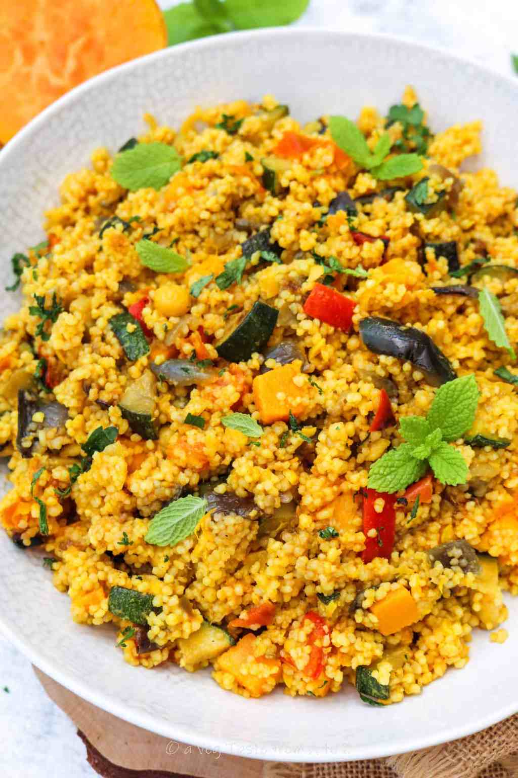 Summer Couscous • a Veg Taste from A to Z