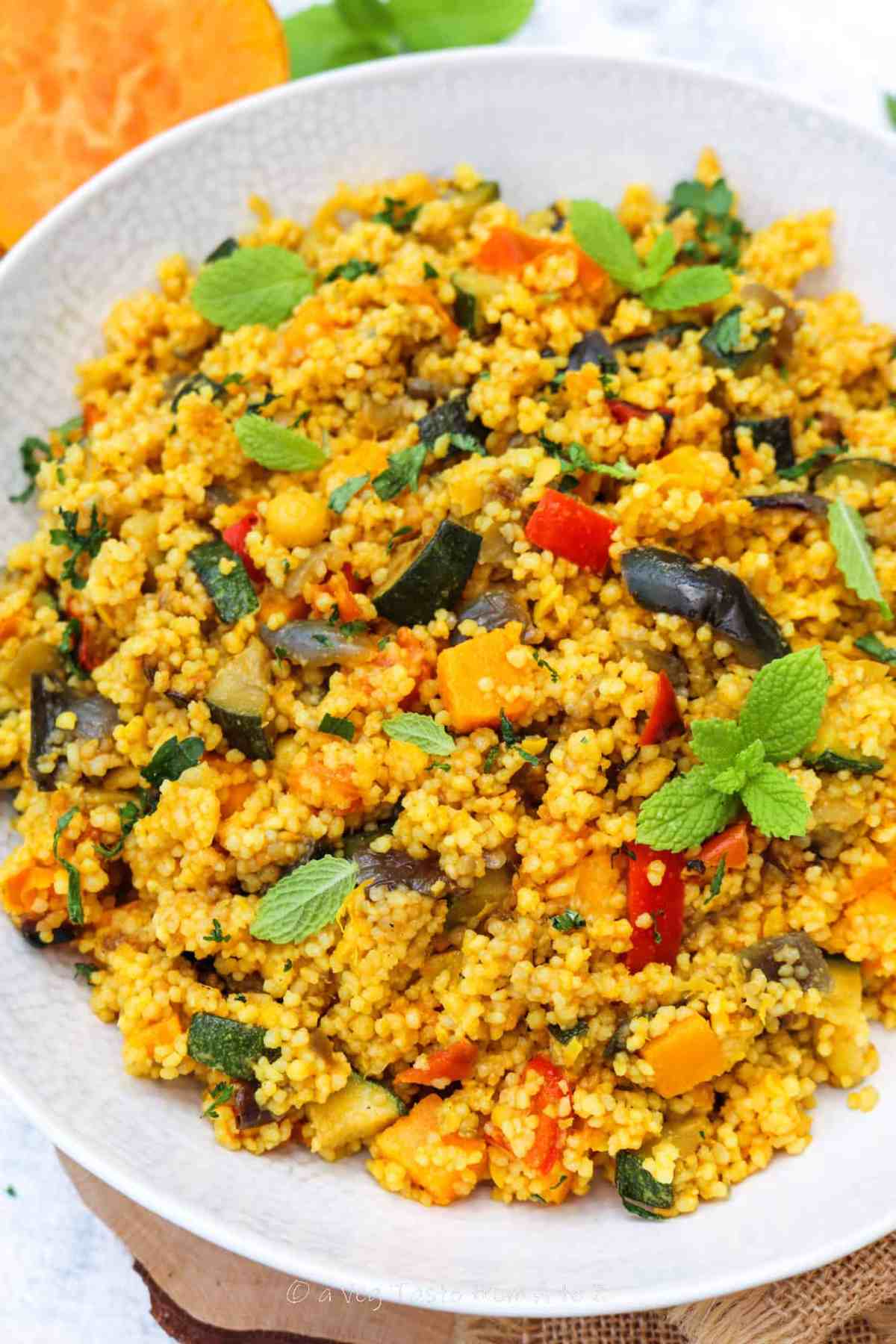 Cous Cous Estivo • a Veg Taste from A to Z