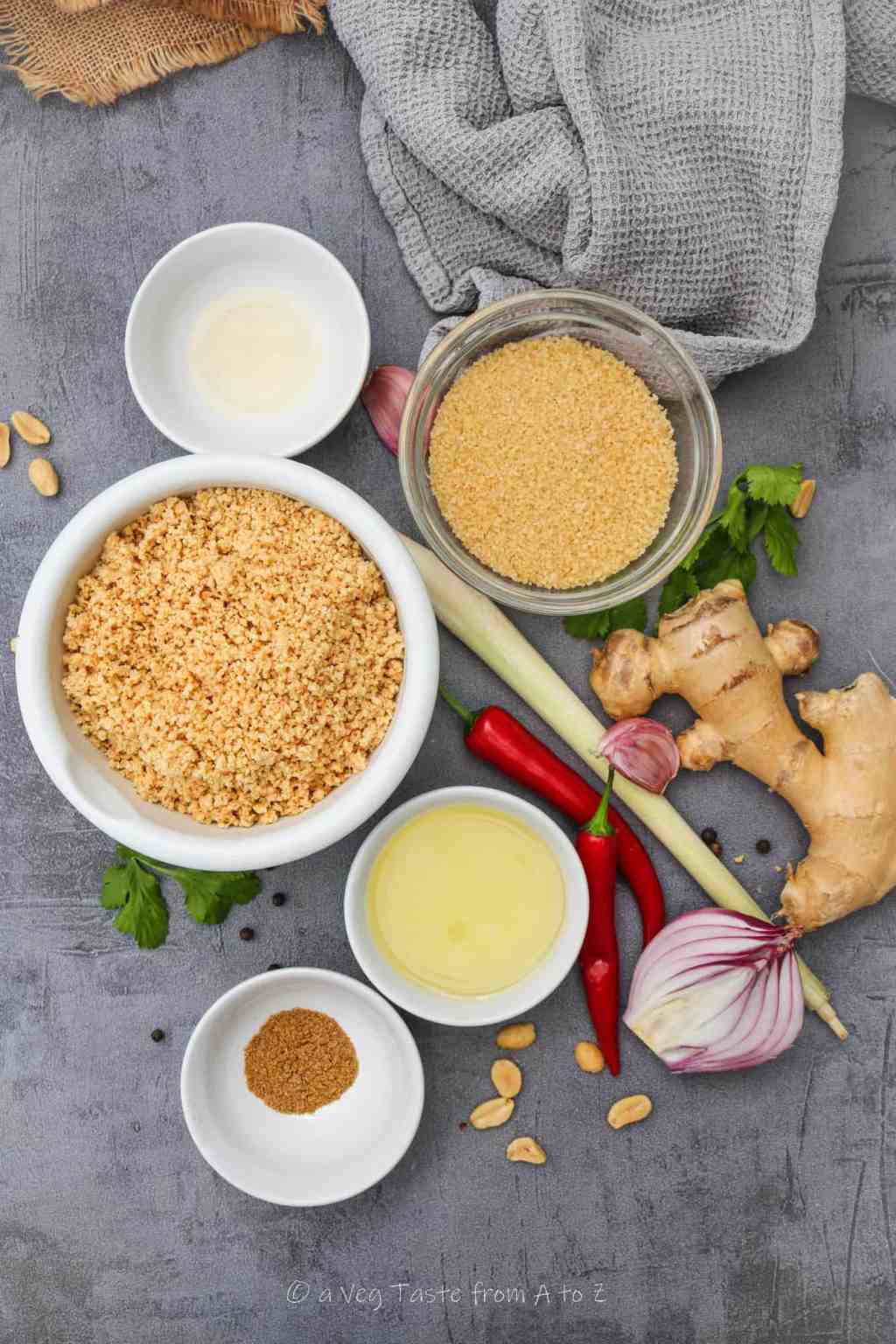 Vegan Chicken Satay • a Veg Taste from A to Z