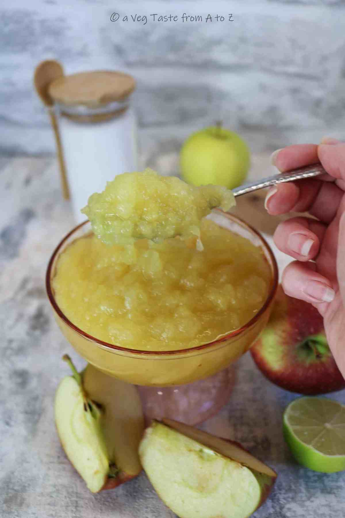 Homemade Applesauce – The Ultimate Egg Substitute in Vegan Baking • a ...