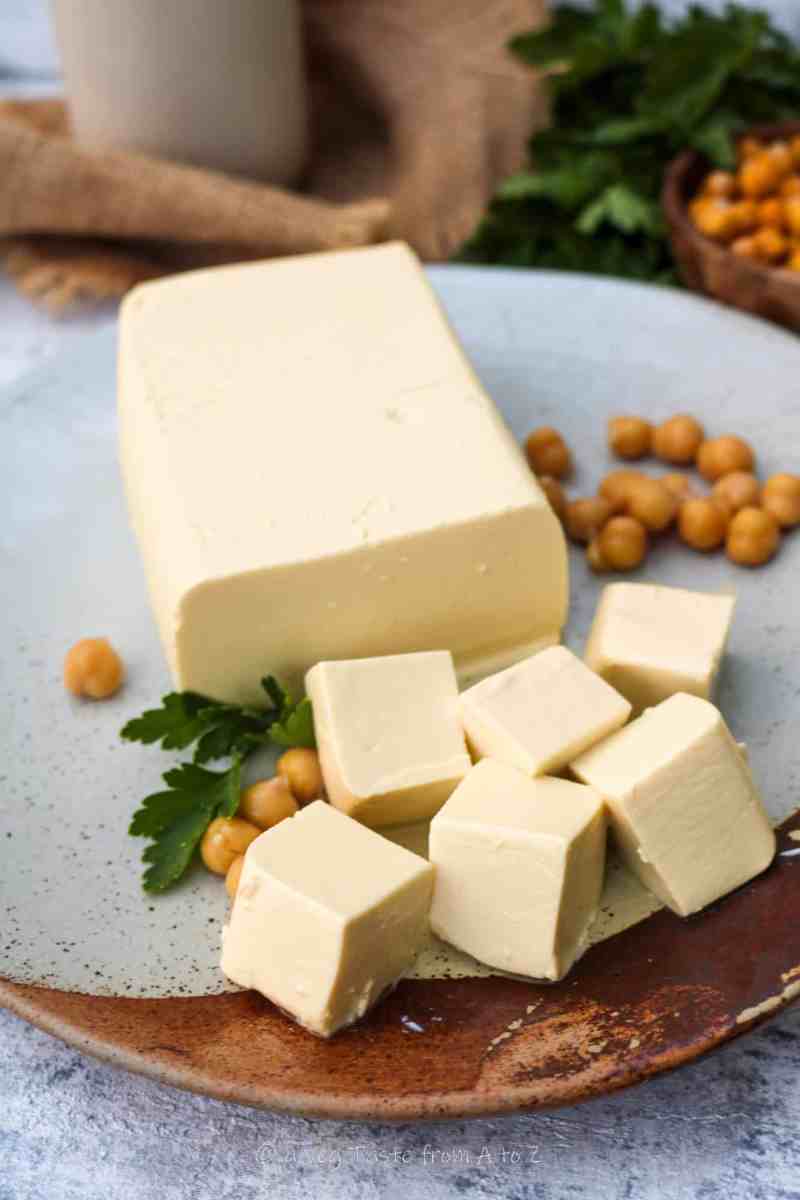 Chickpea Tofu From Scratch (Burmese Tofu) • a Veg Taste from A to Z