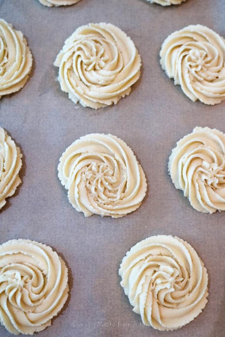 Vegan Viennese Whirl Cookies • a Veg Taste from A to Z