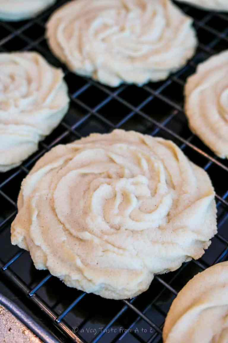 Vegan Viennese Whirl Cookies • a Veg Taste from A to Z