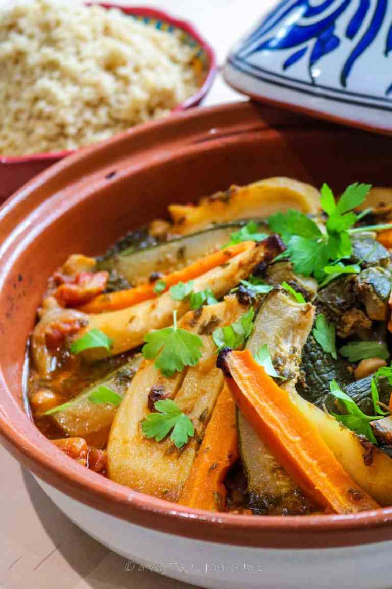Moroccan Inspired Vegetable Tagine • a Veg Taste from A to Z