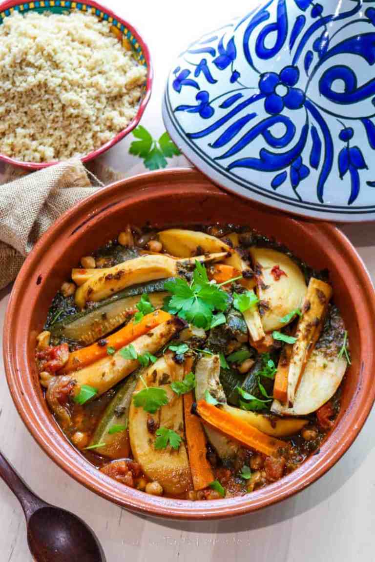 Moroccan Inspired Vegetable Tagine • a Veg Taste from A to Z