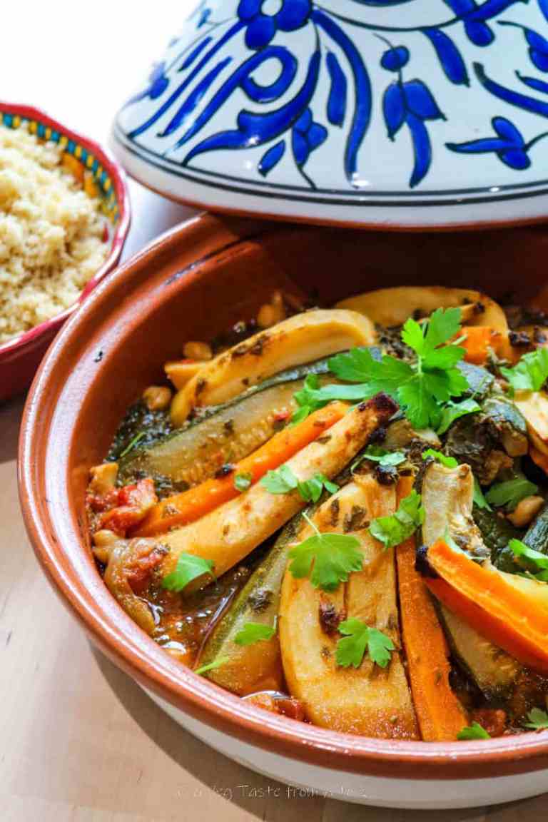 Moroccan Inspired Vegetable Tagine • a Veg Taste from A to Z