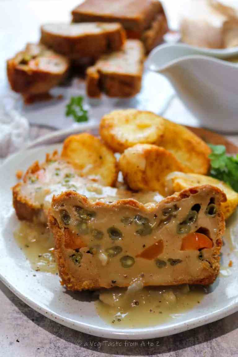 Vegan Tofu Holiday Loaf • a Veg Taste from A to Z